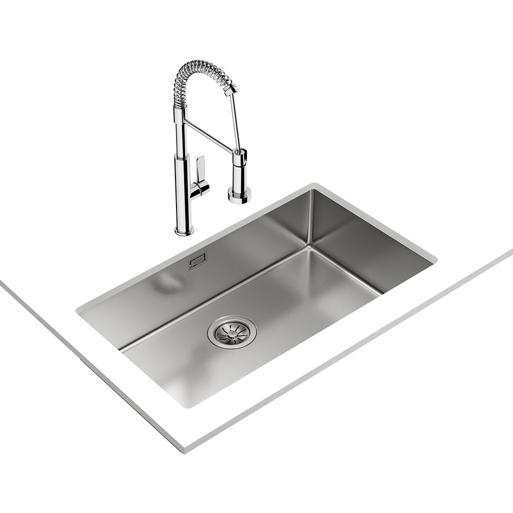 Teka Maestro Be Linea RS15 71.40 Tek Hazneli Tezgahaltı Paslanmaz Çelik Evi
